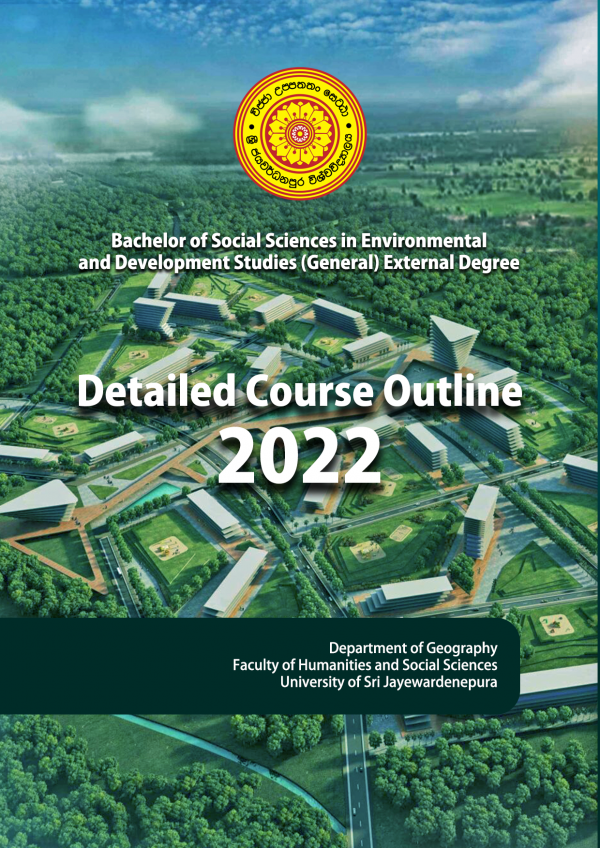 Prospectus & Course Outline – Faculty of Humanities and Social Sciences ...